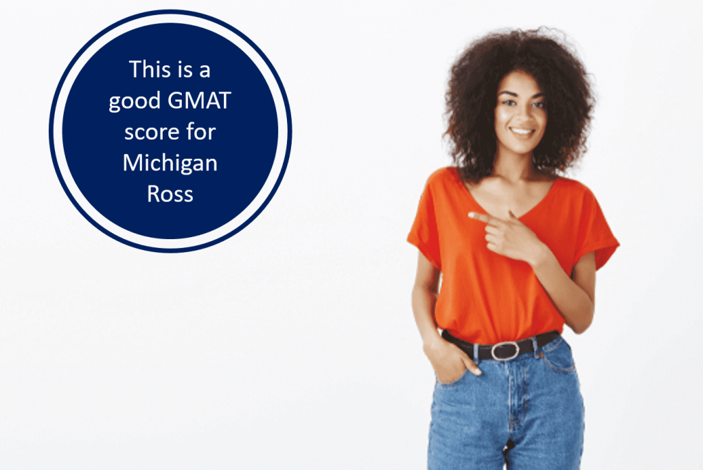 What is a good GMAT score for Michigan Ross?