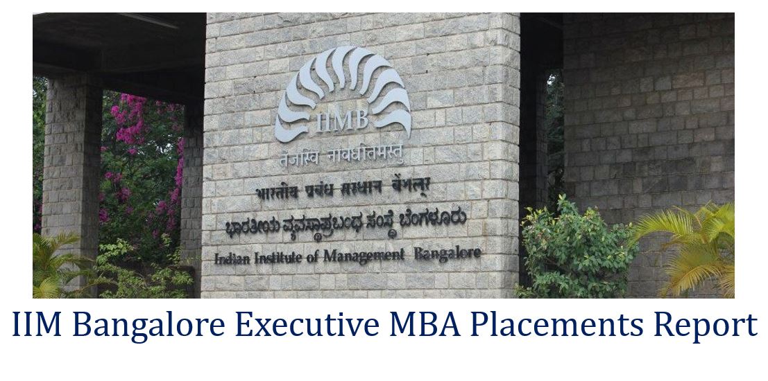 IIM Executive MBA placements report and statistics