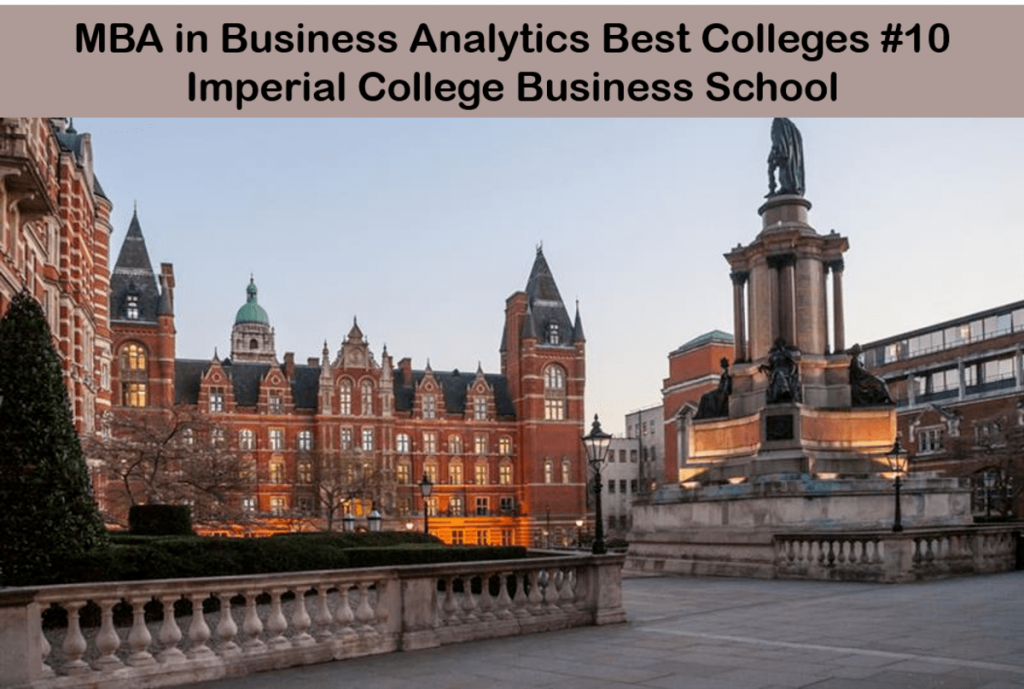 10 MBA Program Where Grads Earn the Most in Business Analytics 2021