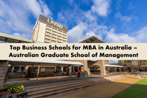 MBA in Australia - Which are the top MBA colleges in 2023?