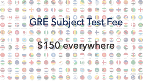GRE Exam Fees for GRE general and subject test-takers in 2023