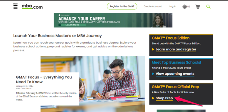 GMAT Focus Official Prep Content – What is it and How to use it